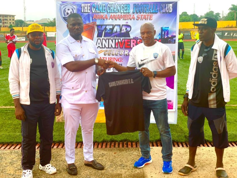 Anambra-Based Football Club, Gamechangers FC, Unveils NIS-Certified ...